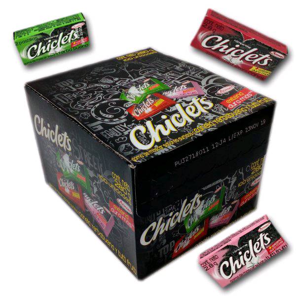 CHICLETS ADAMS EXTEND DURA MAS SABORES SURTIDOS x 100 en San Cristóbal