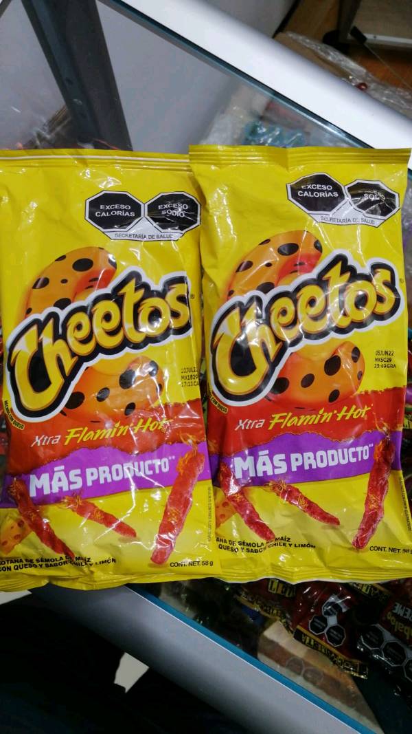 Cheetos extra flaminghot en Pereira