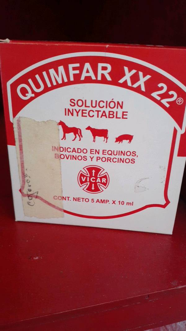 Yodo inyectable ampollas en Melgar