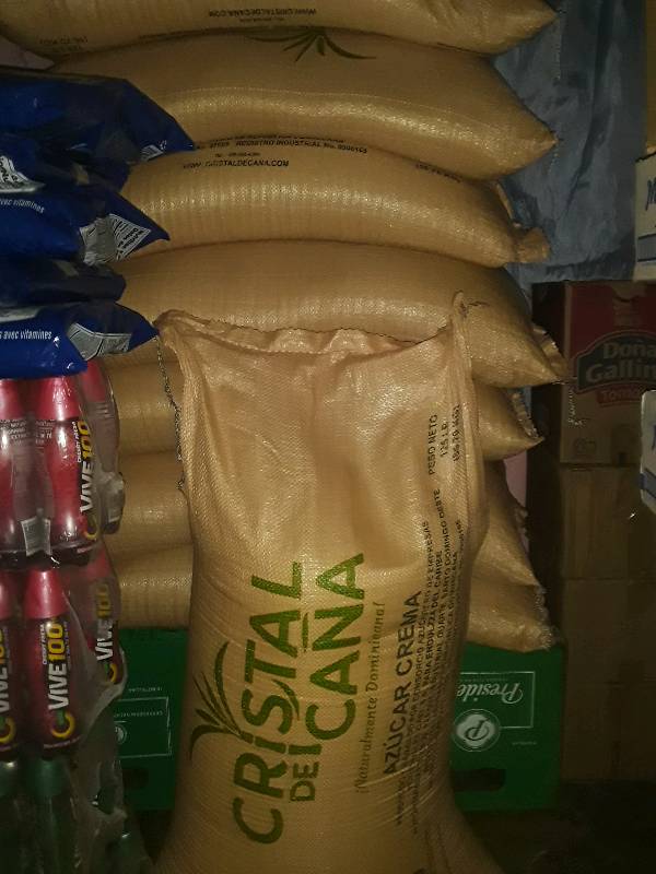 Saco de azúcar crema de 125 lib en Santo Domingo