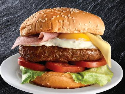 Hamburguesa Royal en Lima