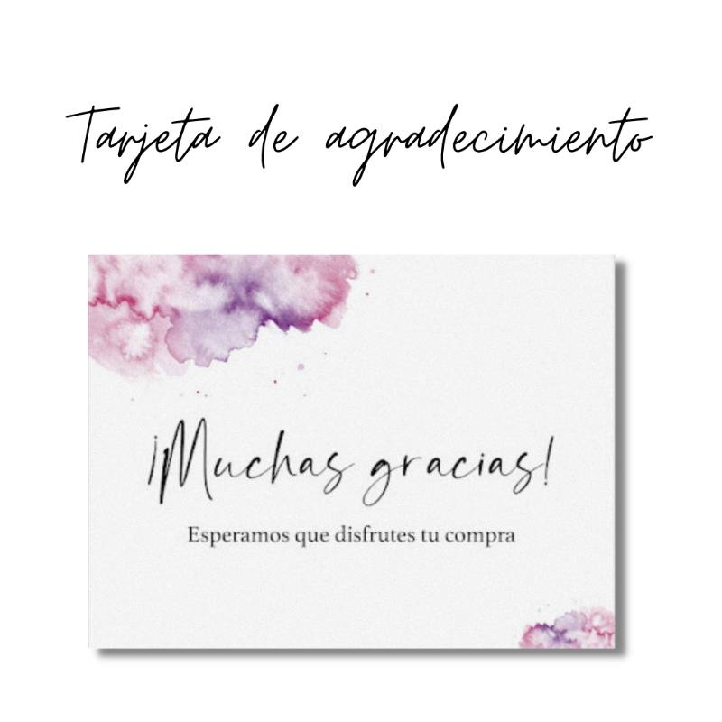 Gratis tarjeta de agradecimiento en Guadalajara