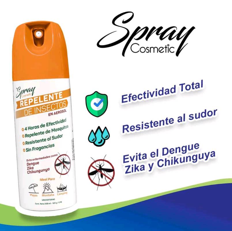 Repelente para Zancudos y Jejenes en Aerosol en Maracaibo