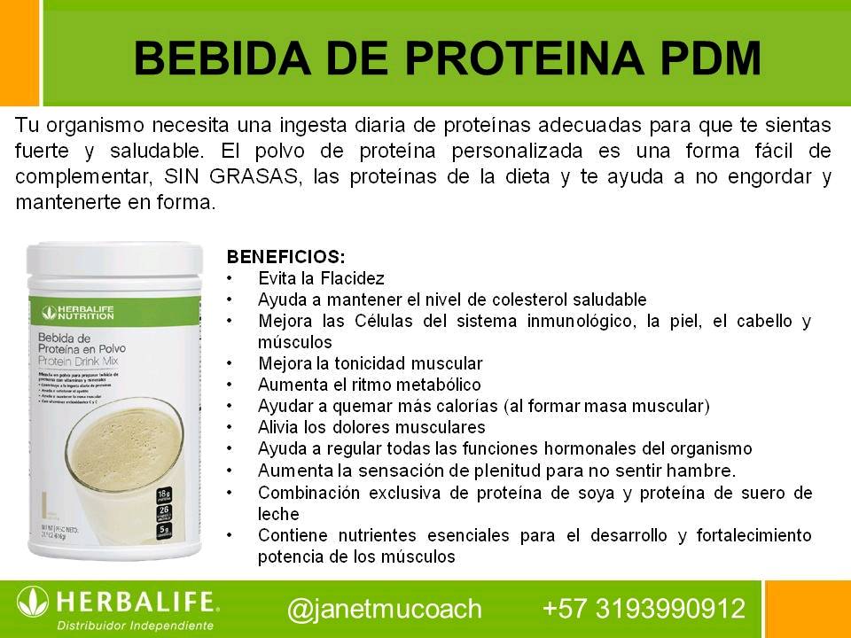 Proteina PDM Herbalife en Medellin