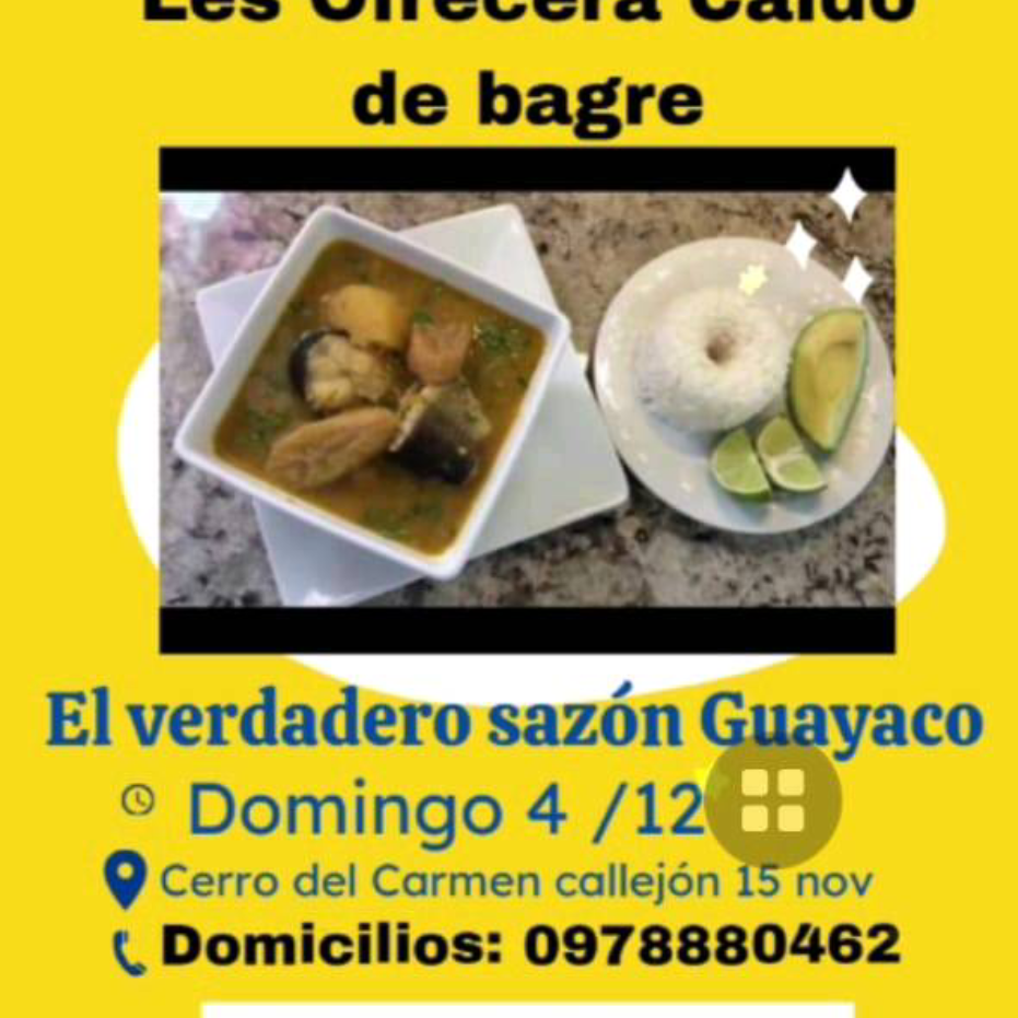 Caldo de Bagre y encebollado este domingo no te lo pierdas en Guayaquil