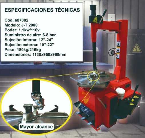 desmontadora neumaticA de llantas