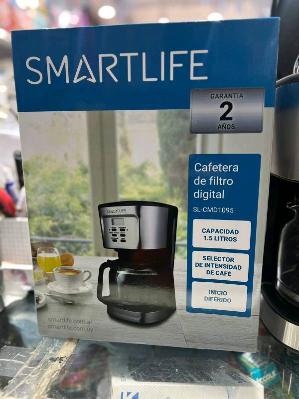 Cafetera de filtro digital Smart life (sin stock) en Buenos Aires