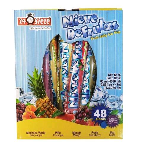 Nieve de frutas 24/siete en San Salvador