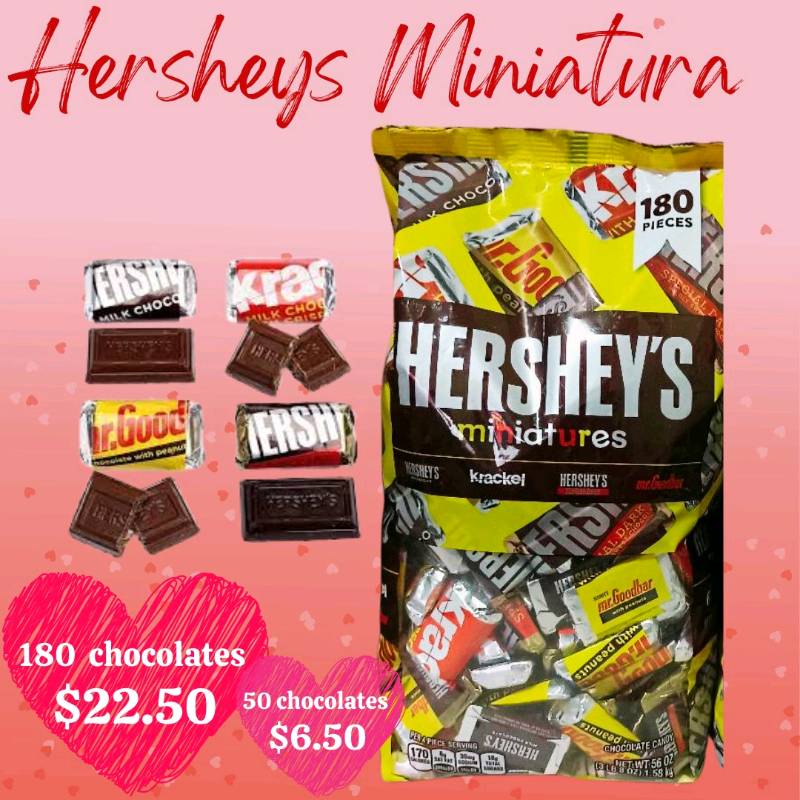Hersheys Miniatura (180 piezas) en San Salvador
