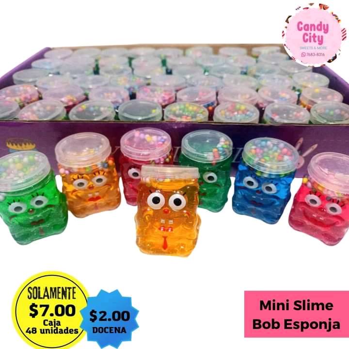 Slime Bob esponja (48 piezas) en San Salvador