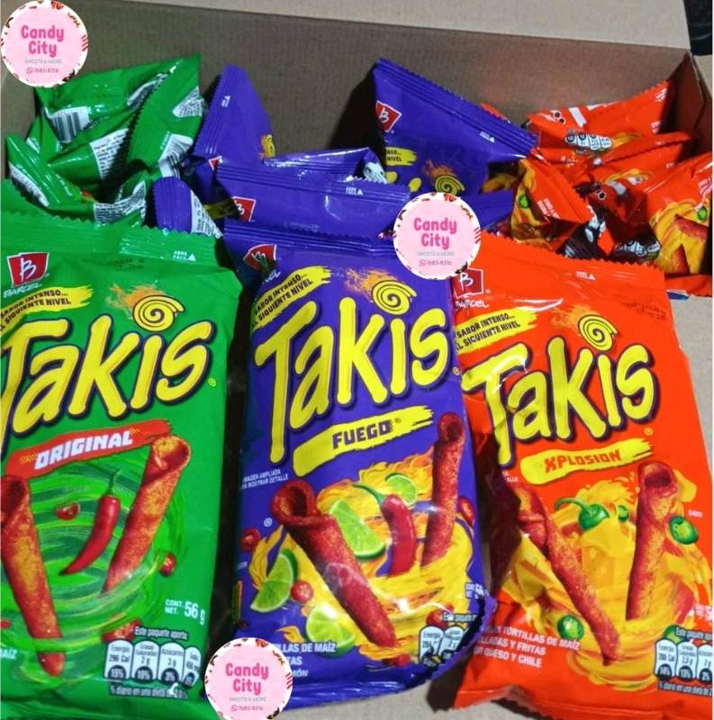 Takis mega pack surtido 25 unidades en San Salvador