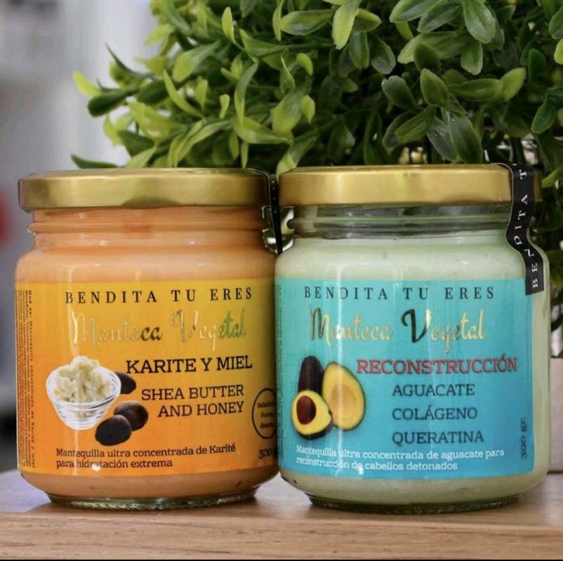 Manteca vegetal Reconstrucción bendita tu eres en Luque