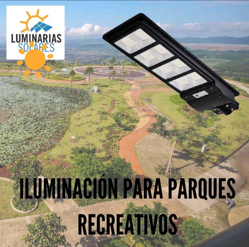 Lámparas led de panel solar integrado 200w,400w,500w en Quito