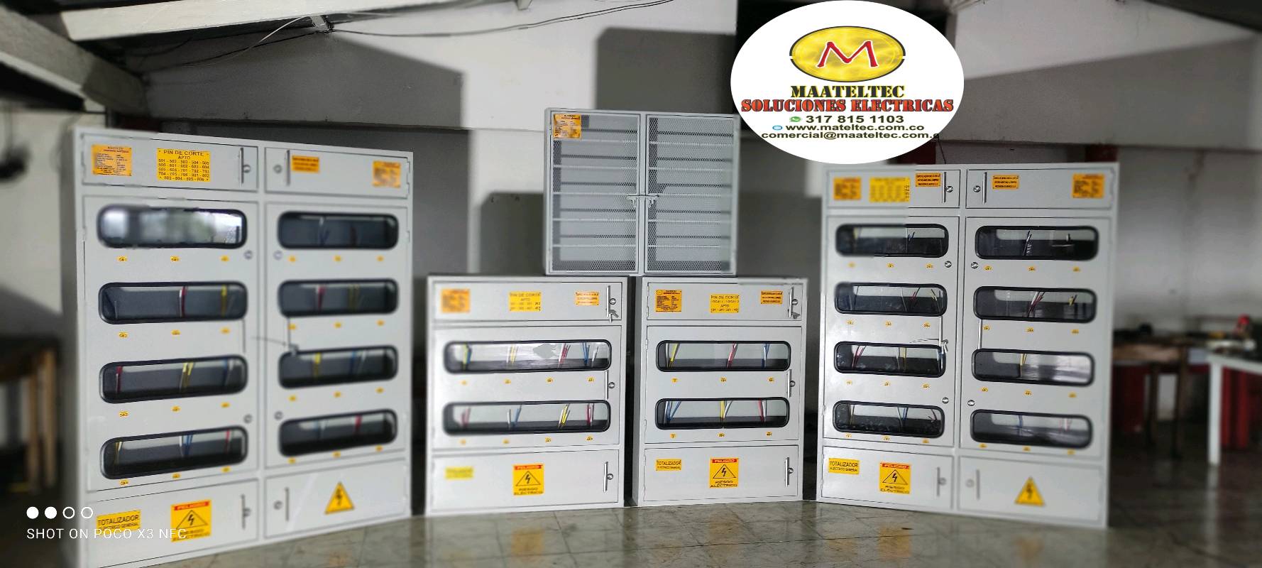 Gabinetes eléctricos en Bogota