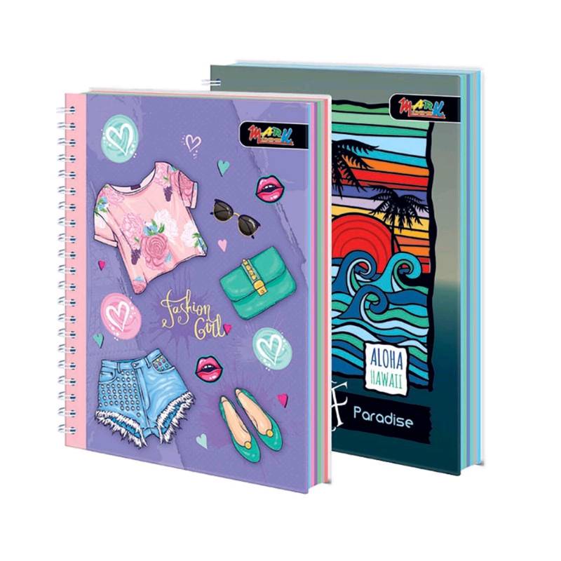 Cuaderno con espiral cuadriculado A4 Mark Book en Arequipa