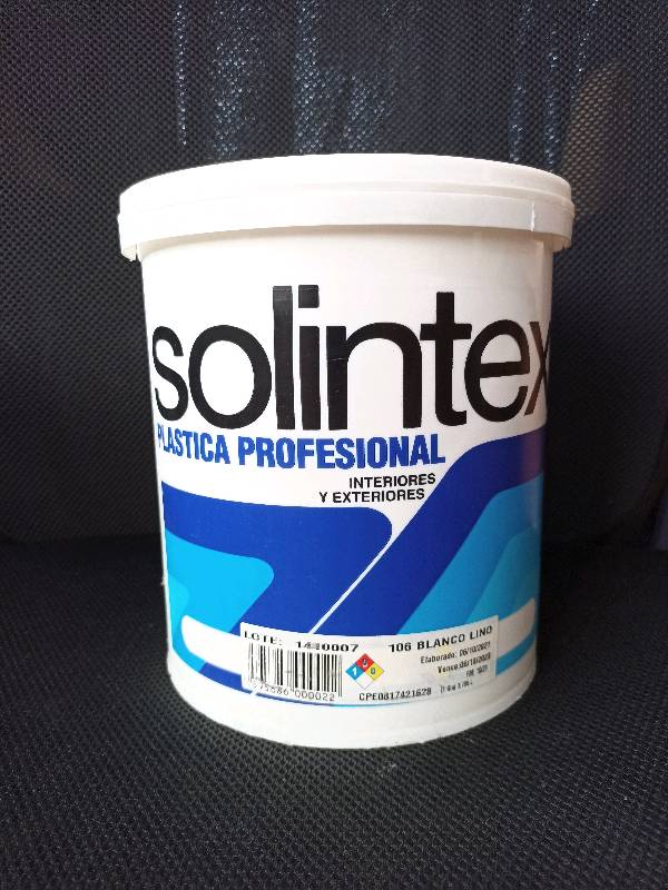 Pintura marca Solintex Blanco Lino Brillo de Seda en Ojeda, Zulia