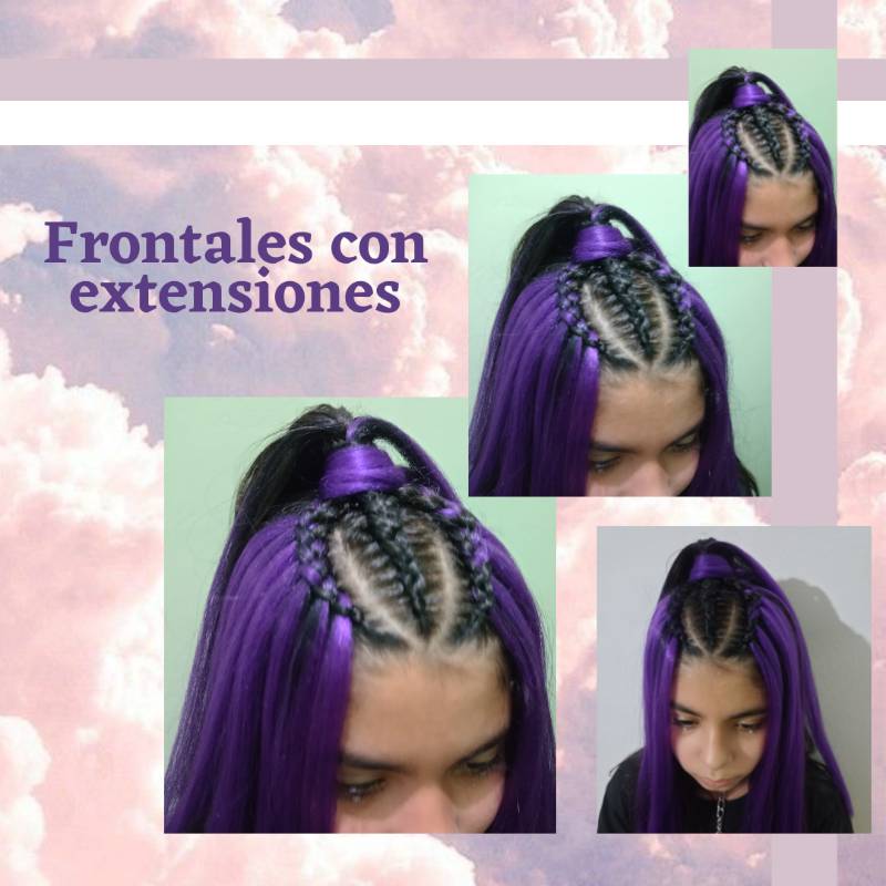 Trenzas con extensiones en Villa Maria