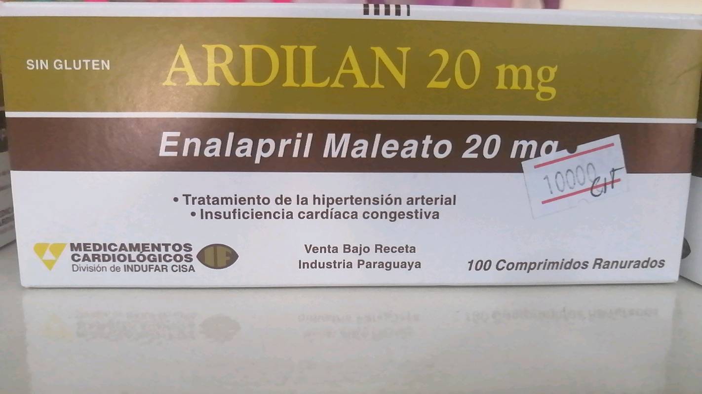 Ardilan 20mg x tiras en Colonia Mauricio Jose Troche