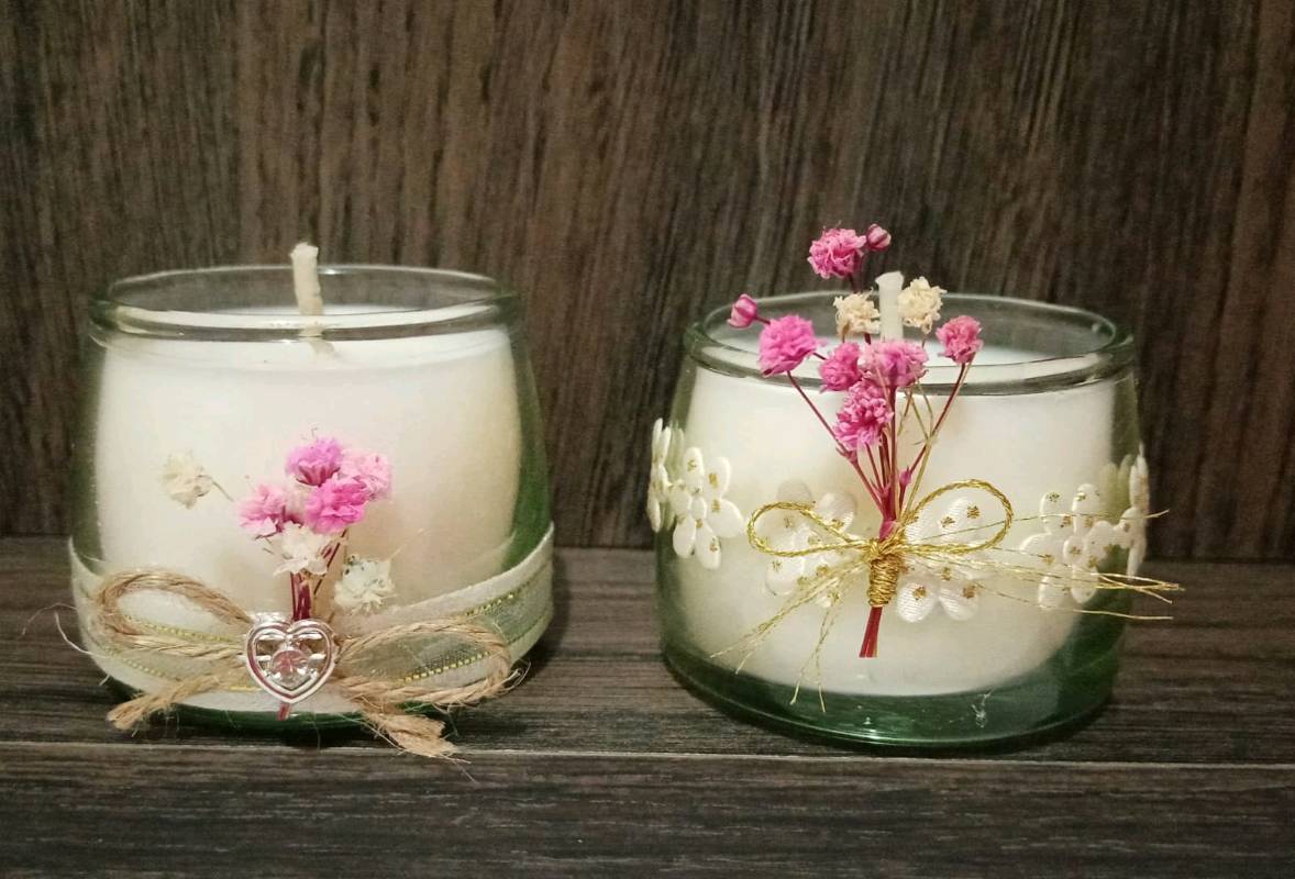 Velas pequeñas en Medellín