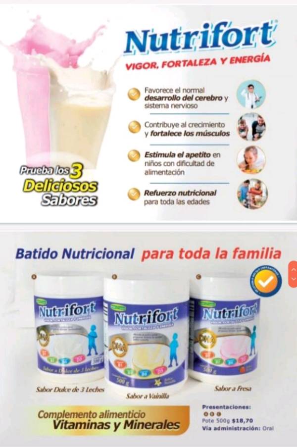 NUTRIFORT en Ventanas