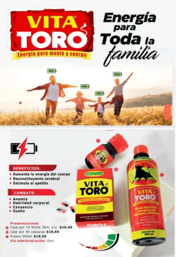 VITA TORO en Ventanas