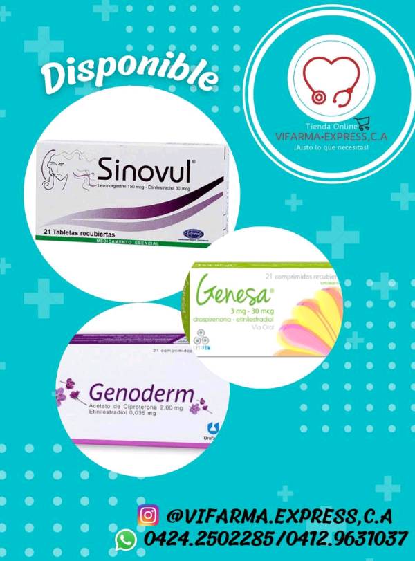 Pastillas anticonceptivas en Chacao