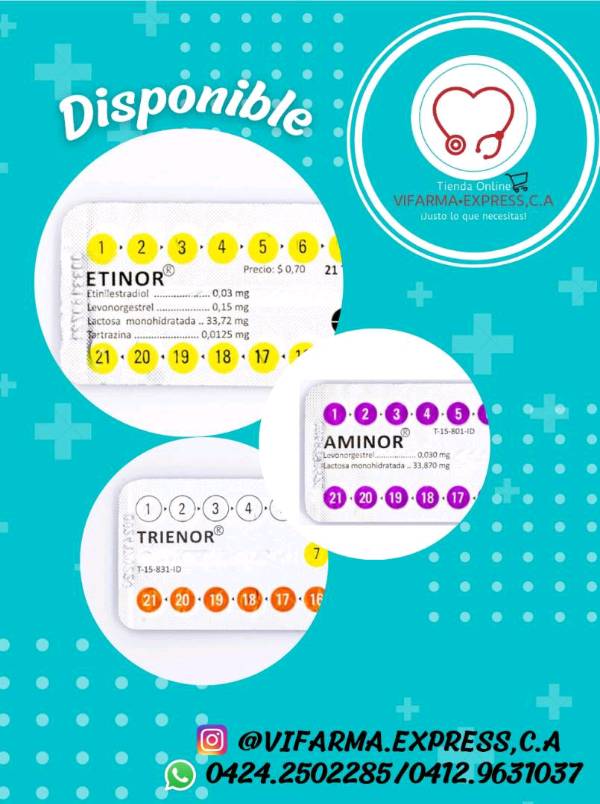 Pastillas anticonceptivas en Chacao