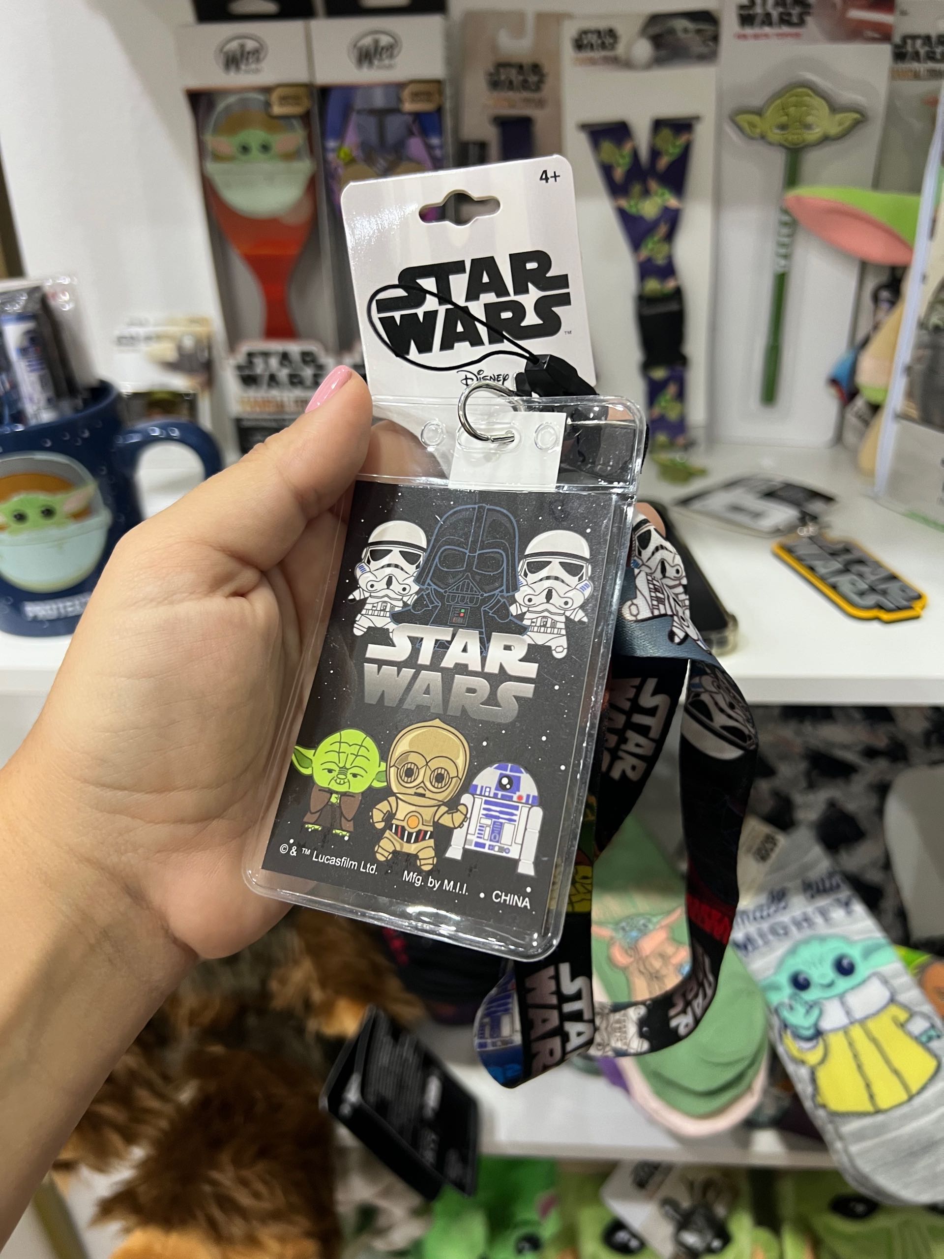 Cinta porta carnet Star Wars en Caracas