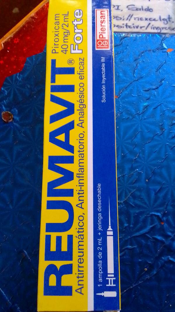 Reumavit inyeccion en Guatemala City