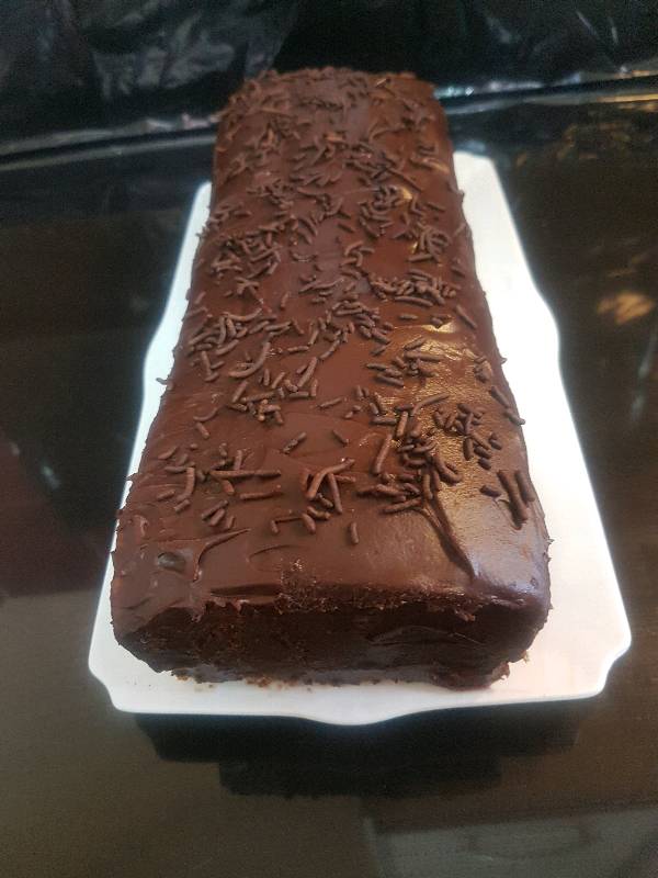 Pastel marmoleado en Quito