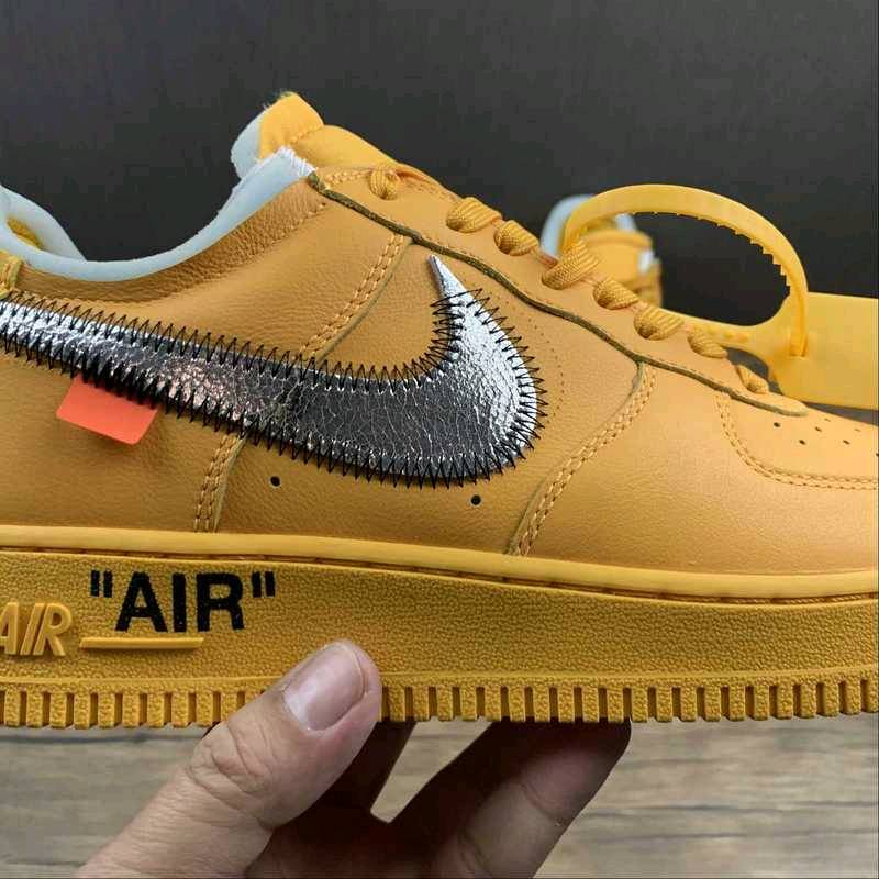 NIKE AIR FORCE ONE x OFF WHITE GOLD en Ibarra