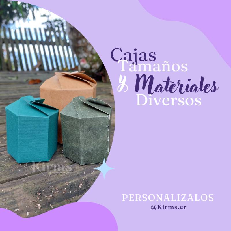 Cajas craft simples en Alajuela