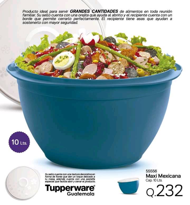 Maxi Mexicana Tupperware en Guatemala City