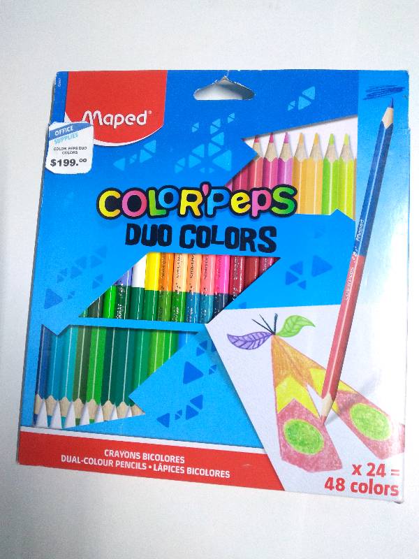 Color peps dúo colors 24pzs en Xochimilco