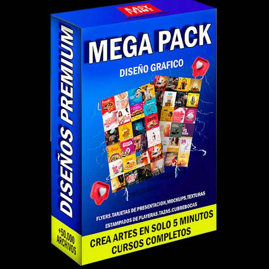 Mega pack diseño grafico en Lima