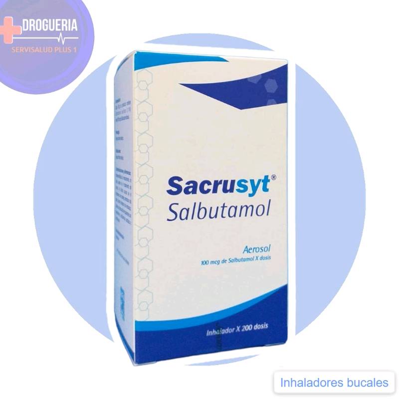 Sacrusyt inhalador frasco x 200 dosis en Cali