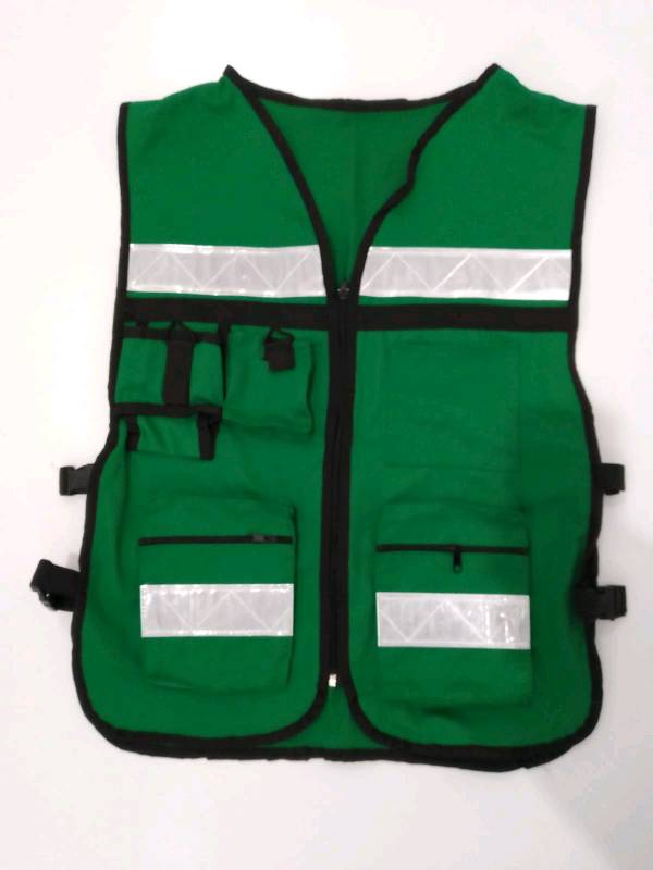Chaleco de seguridad tipo brigadista color verde 1 pieza en Colima