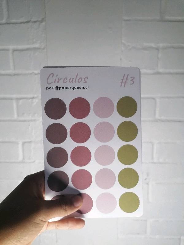 Stickers Círculos de Colores #3 en La Granja