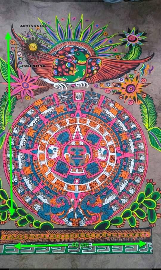 Ámate calendario Azteca gde. en Manzanillo