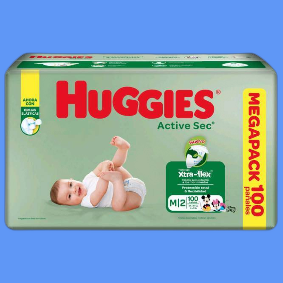 Huggies M x 100 en Durán