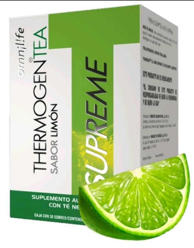 Thermogen Te Limon Caja de 30 Sobres en managua