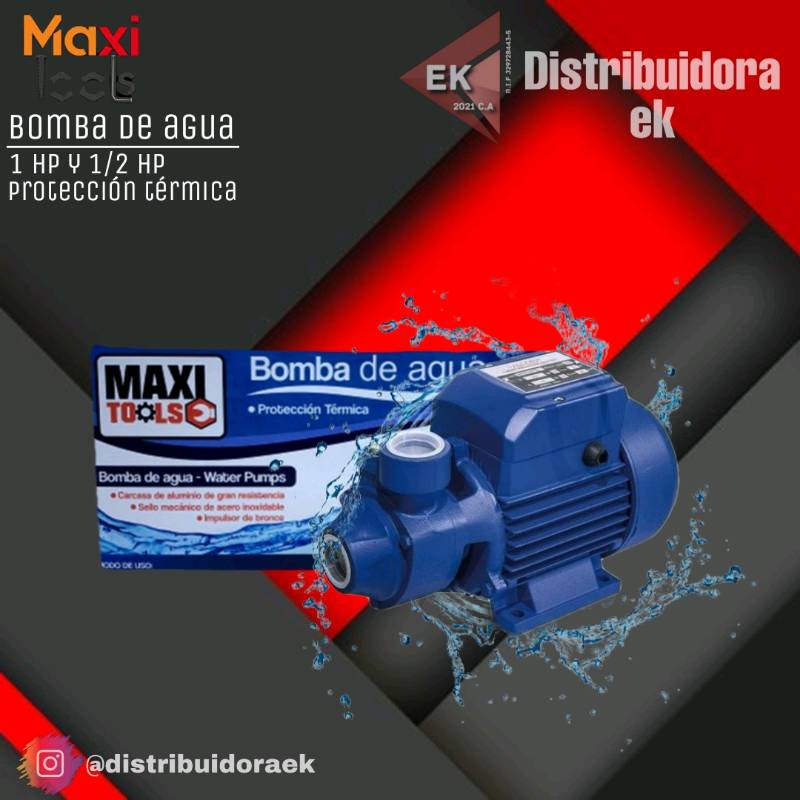 Bomba de agua Maxi tools en Caracas