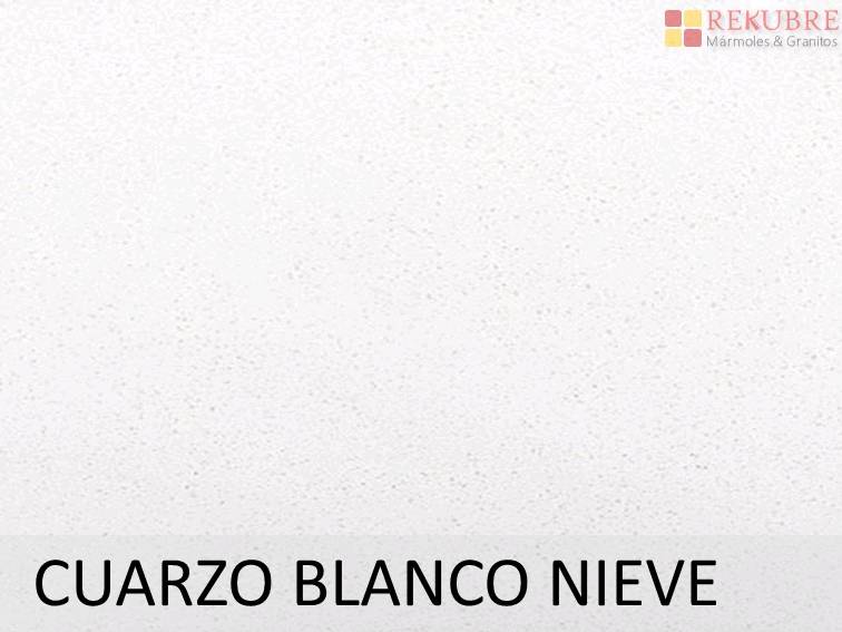 Cuarzo Blanco Nieve en Tampico