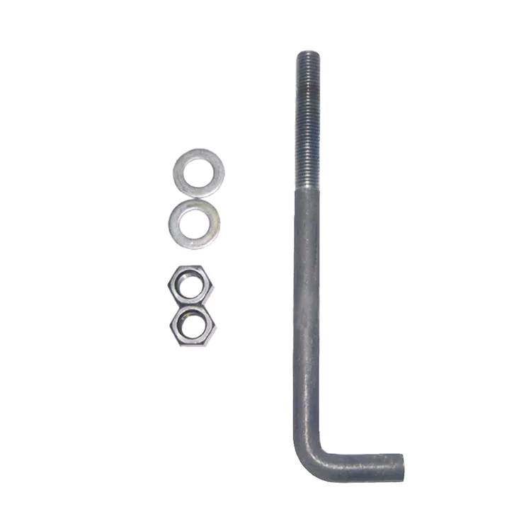 Fabricación de pernos tipo L y tipo J en Guatemala City