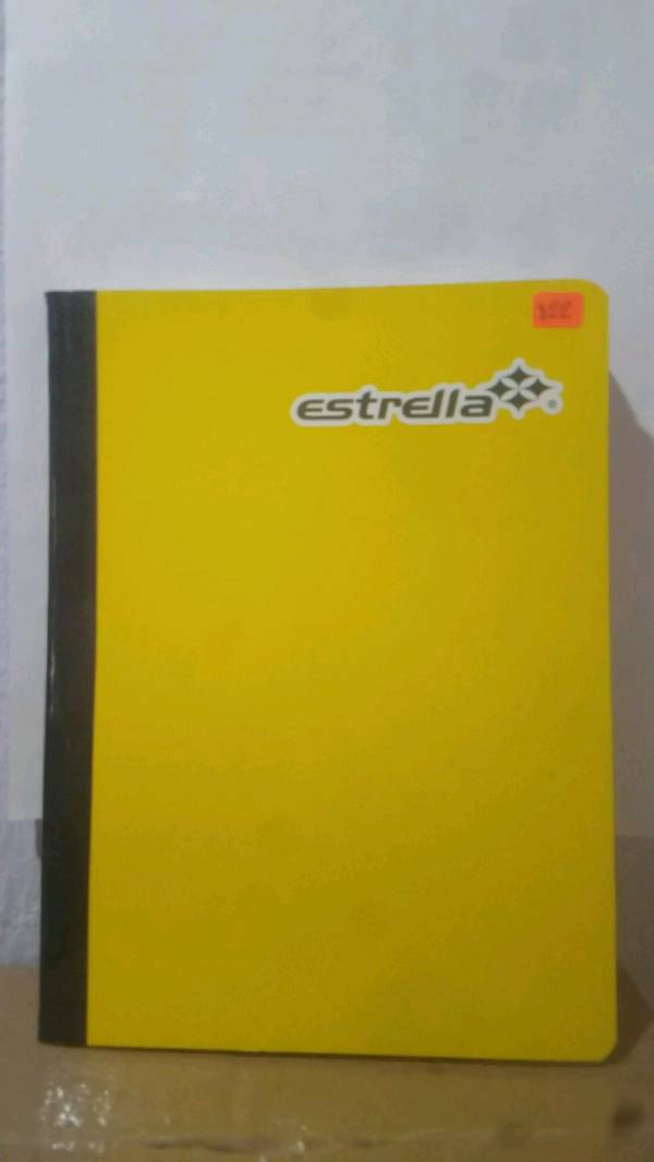Libreta Francesa ESTRELLA cosida c/ grande en Torreon