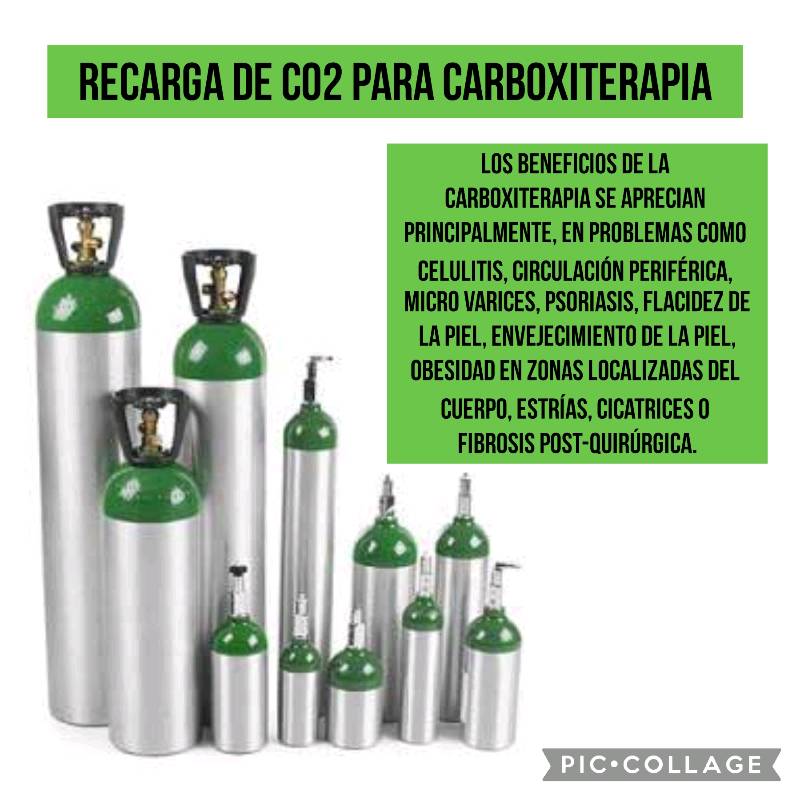 Co2 para carboxiterapia , recarga x 2 kilos en Armenia