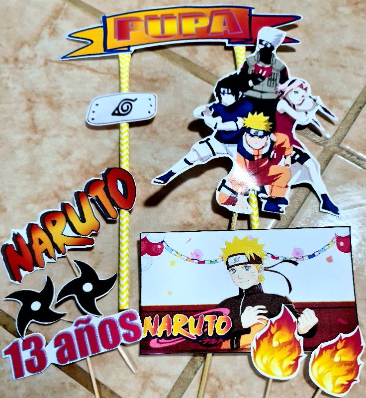 Topper Naruto en Quepos