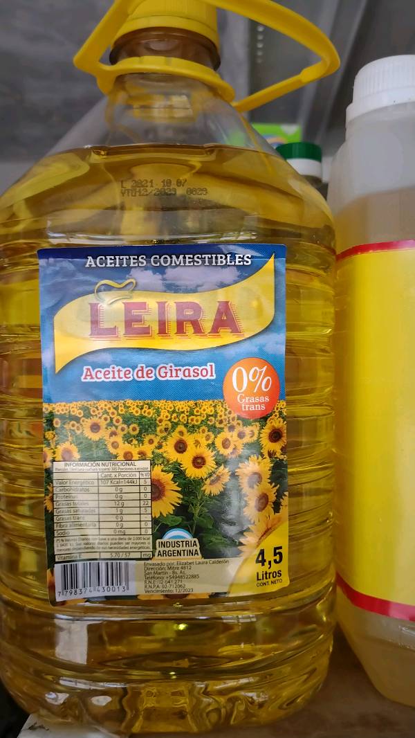 ACEITE LEIRA X 4.5 en Salta