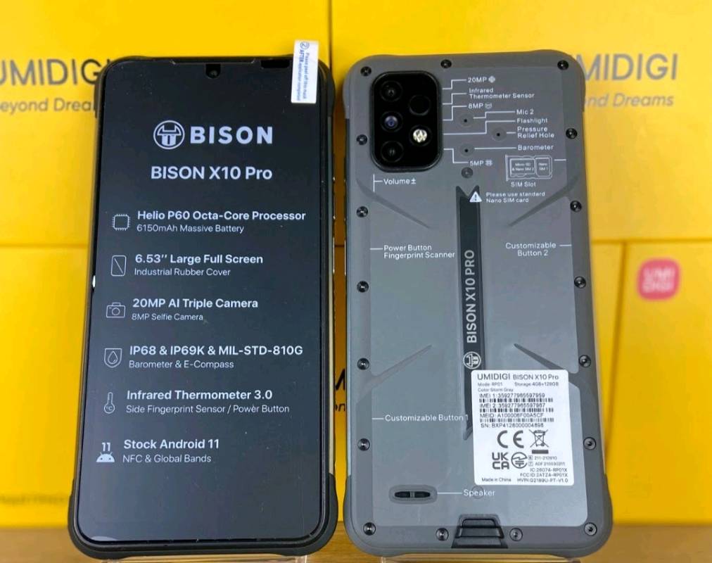 Umidigi Bison X10 Pro en Guayaquil