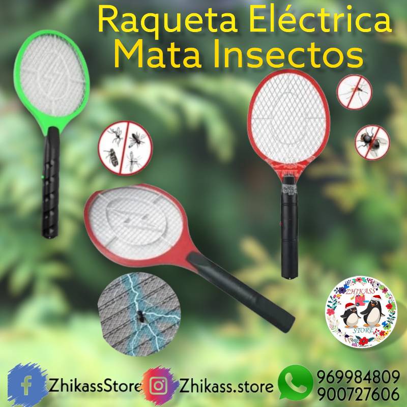 Raqueta Eléctrica contra Insectos en Lima